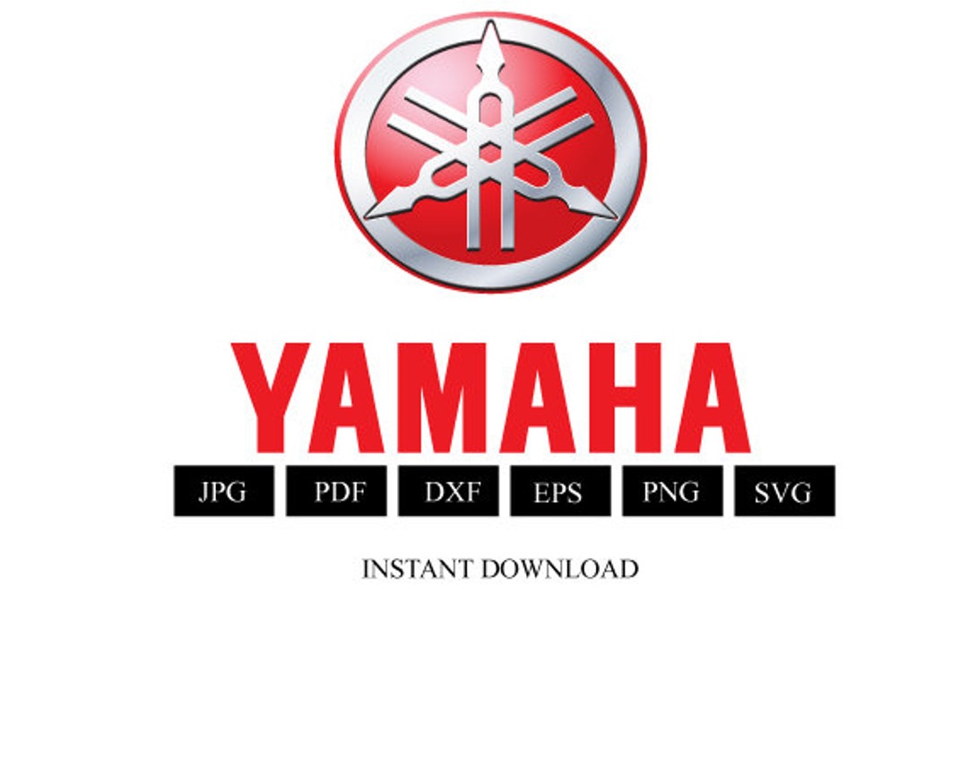 Yamaha 3D Vector / Instant Download / Print Cut Template / DXF / SVG ...
