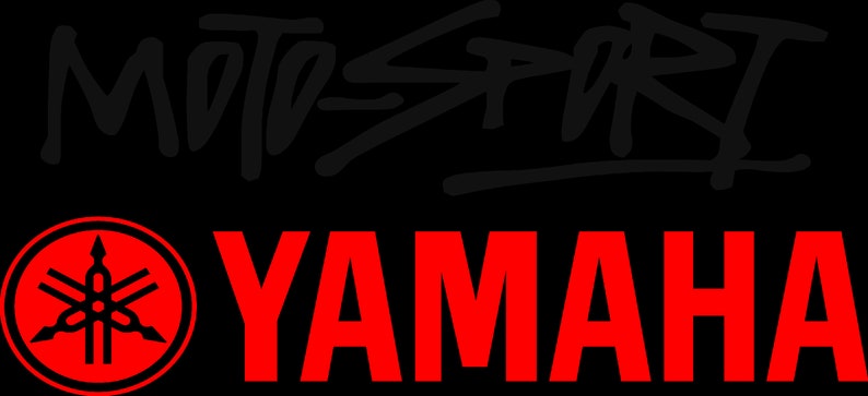 Yamaha Moto Sport Vector / Instant Download / Print Cut Template / DXF ...