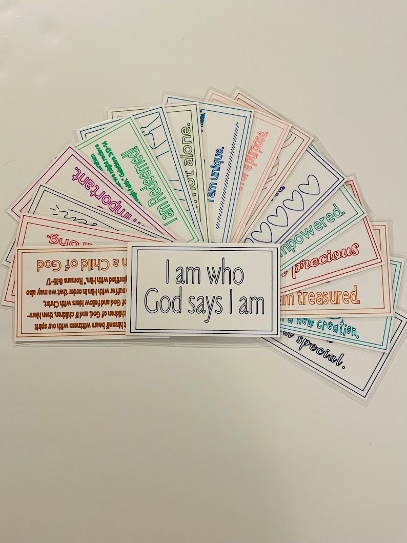 Identity Affirmation Cards - Etsy