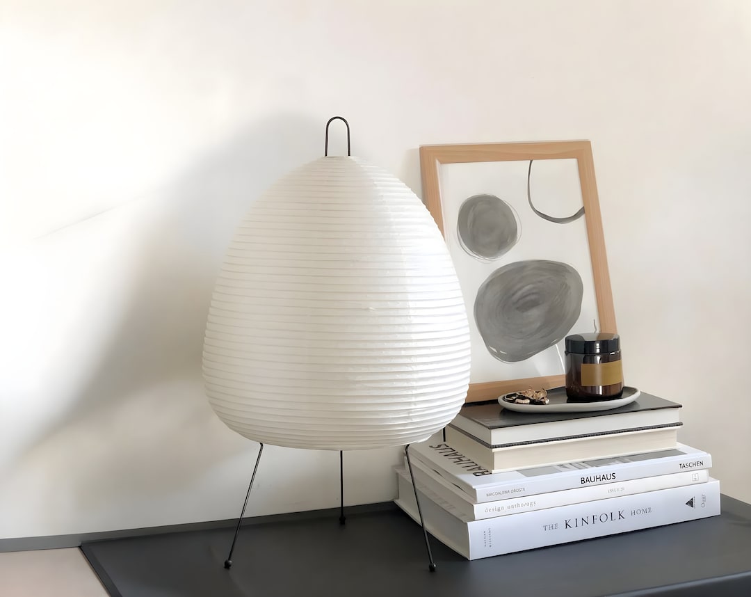 Crafted Paper Lamp Japanese Akari Styled Floor Lamp Unique - Etsy