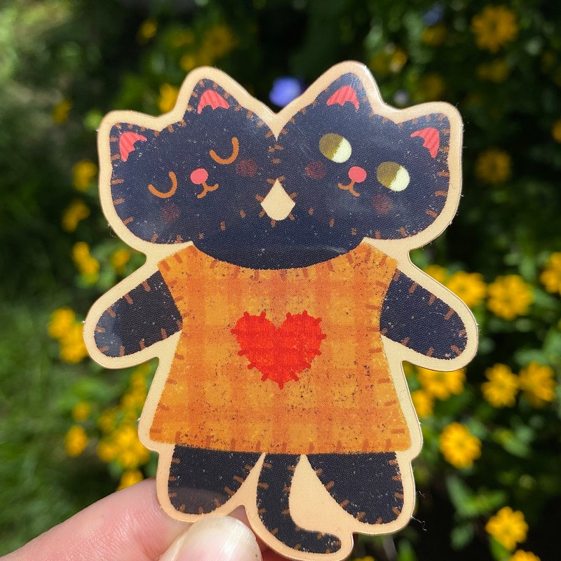 Two Headed Cat - Etsy