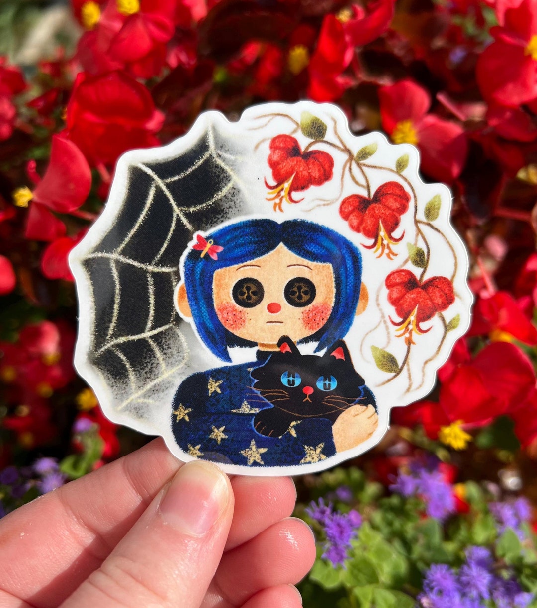 Coraline Sticker | Coraline Jones | Vinyl Glossy Sticker | Dishwasher ...