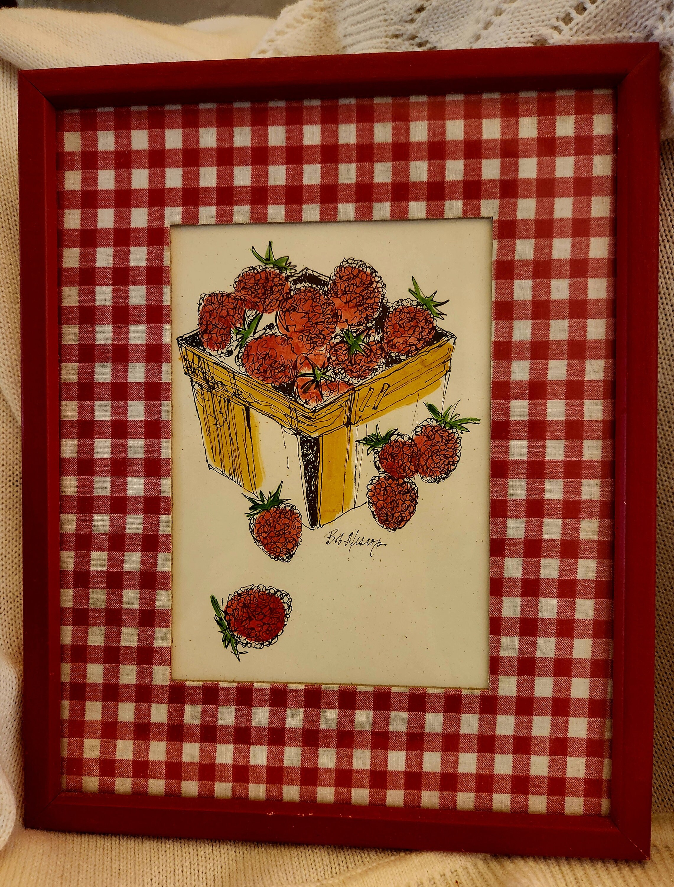 Vintage Prints/soovia Janis Design/bob Mesrop Artist/set of 3 Framed ...
