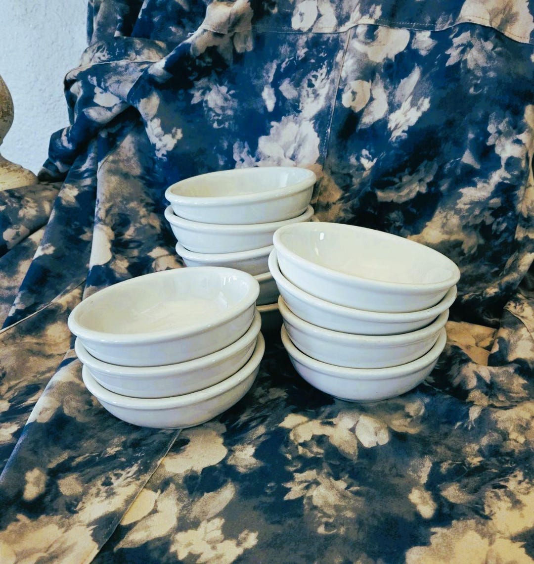 White Restaurant Ware Ironstone Bowls ~ 12 Available | 8 Tepco China ...