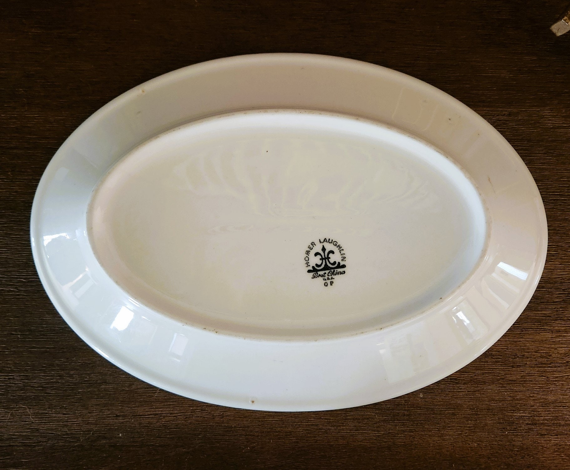 Homer Laughlin Restaurant Ware Oval Platter Hotel Ware Vintage 1970s HL ...