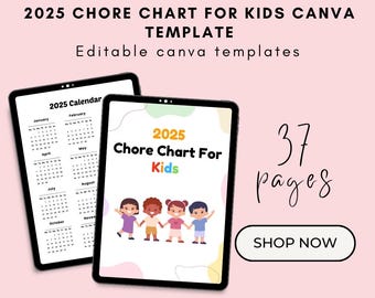 Editable Kids Chore Chart Bundle, Reward Allowance Behavior Consequence ...