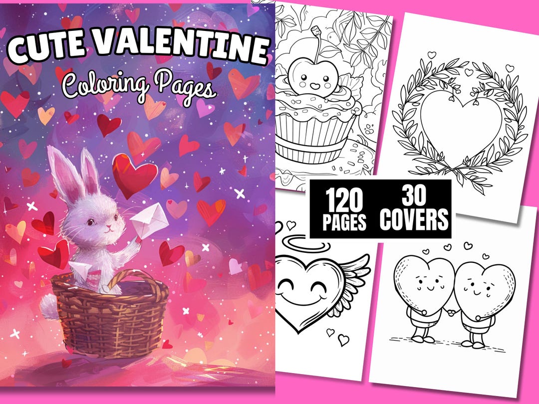 Valentine Coloring Pages for Kids Toddlers Preschoolers Toddlers ...