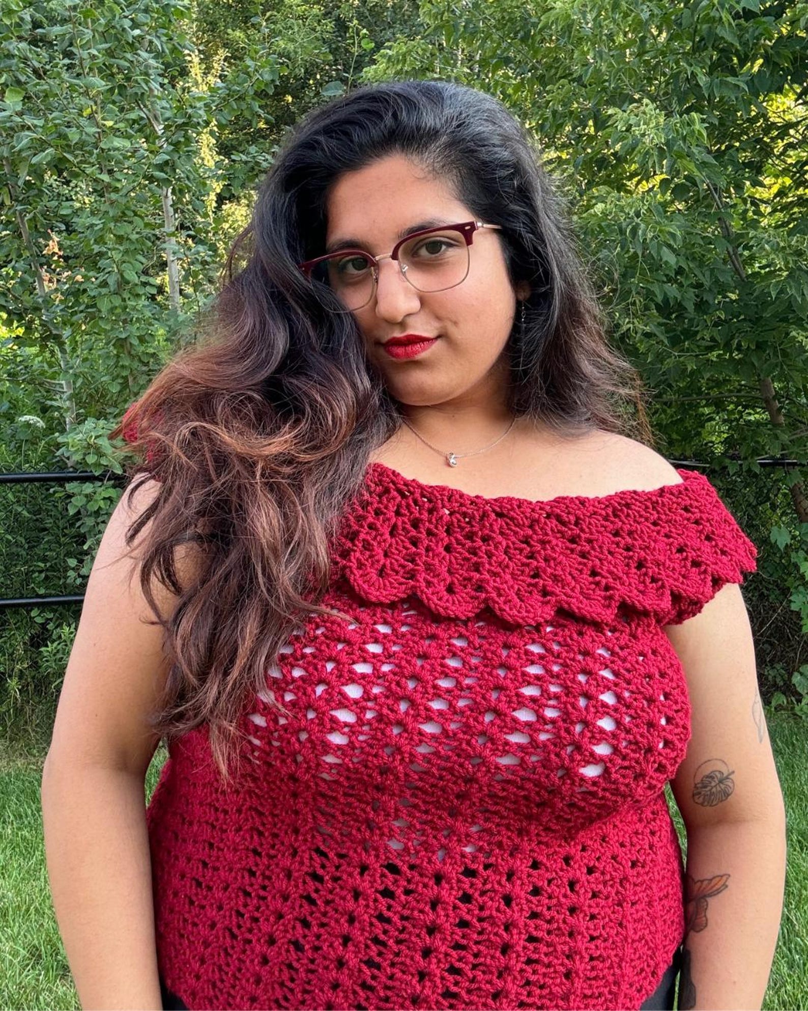 Angelica Top Crochet Pattern | With & Without Collar | PDF Instant ...