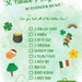 St. Patricks Day Scavenger Hunt - Etsy