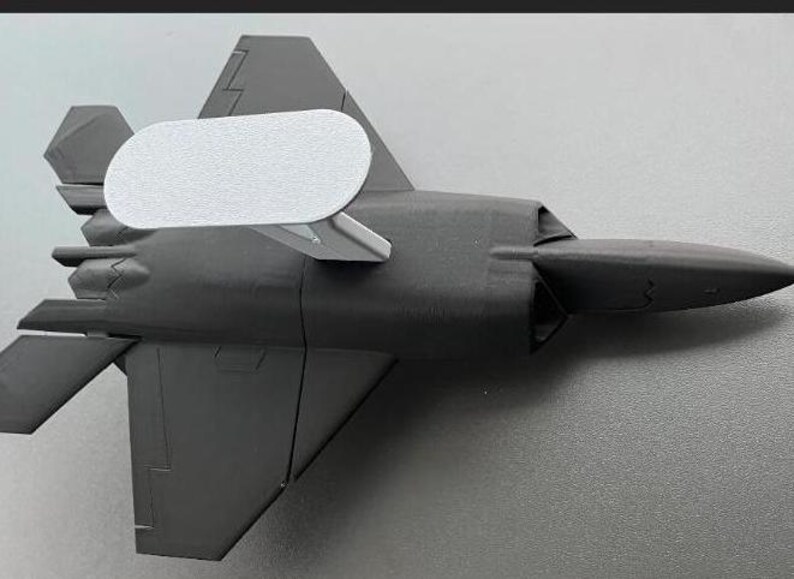 F-22 Raptor Fighter Jet 3D Model STL File - High-detail and Instant ...