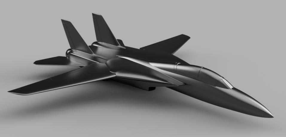 F-14 Tomcat 3D STL Model - High-detail Digital File for 3D Printing ...