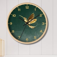 Serene Blue Jay Wall Clock | Bird Lover Decor, Nature Inspired Gift ...
