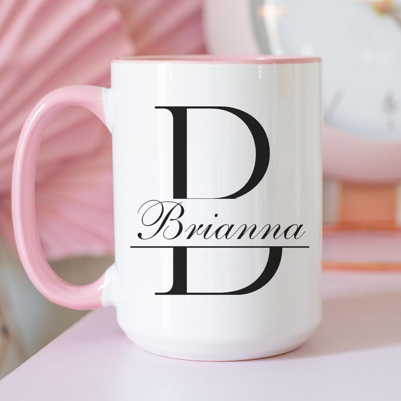 Monogram Mug - Etsy
