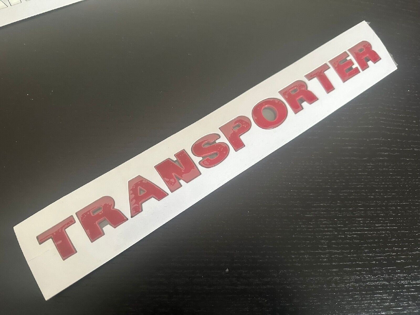 For VW T4 T5 T6 Transporter Lettering Rear Boot Badge Emblem Chrome ...