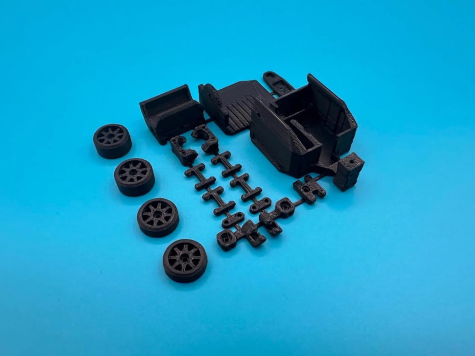 Version SS1 & SS2 - 1:64 RWD Chassis to Convert Die Cast Into RC Cars ...