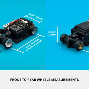1:64 (rwd-chassis) 3D Printed Body Parts to Build/convert 1/64 Diecast ...