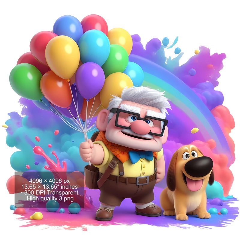 Up Movie Clipart - Etsy