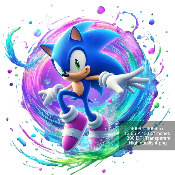 Sonic the Hedgehog Svg - Etsy