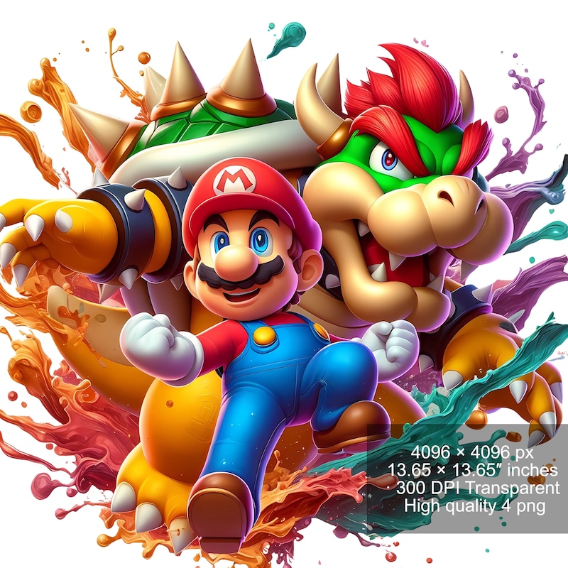 Super Mario Print - Etsy