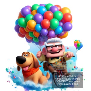 UP Movie Watercolor Splash PNG: High-resolution Digital Design (digital ...