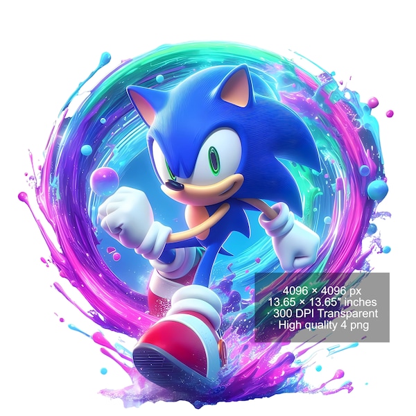 Sonic the Hedgehog Svg - Etsy
