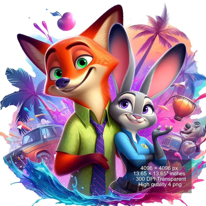 Zootopia 2 Cake Toppers - Etsy
