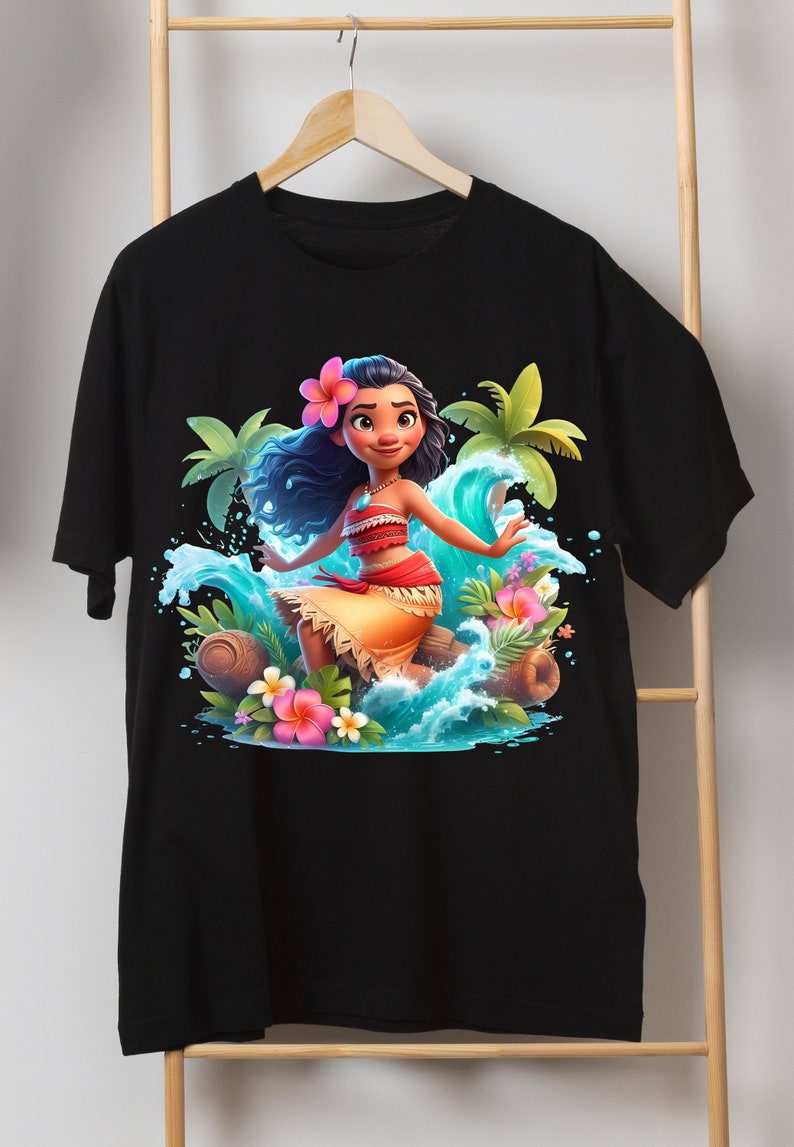 Moana Watercolor Splash PNG: High-resolution Digital Design (digital ...