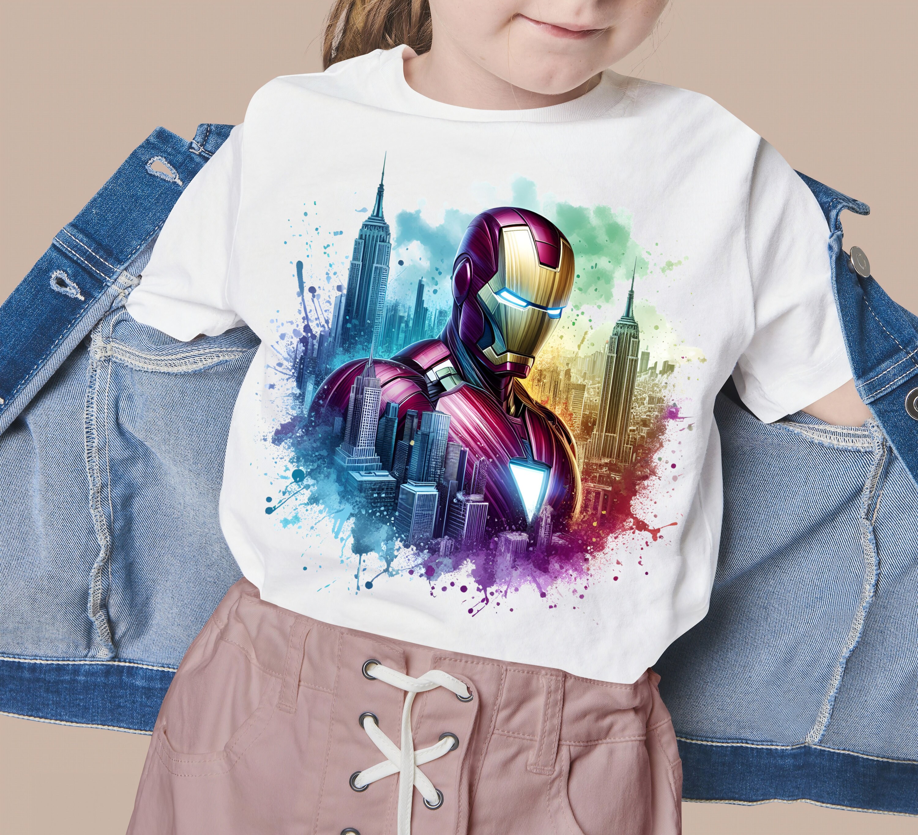 Iron Man Watercolor Splash PNG: Digital Clipart (digital Download) - Etsy