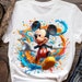 Mickey Mouse Watercolor Splash PNG: High-resolution Clipart (digital ...
