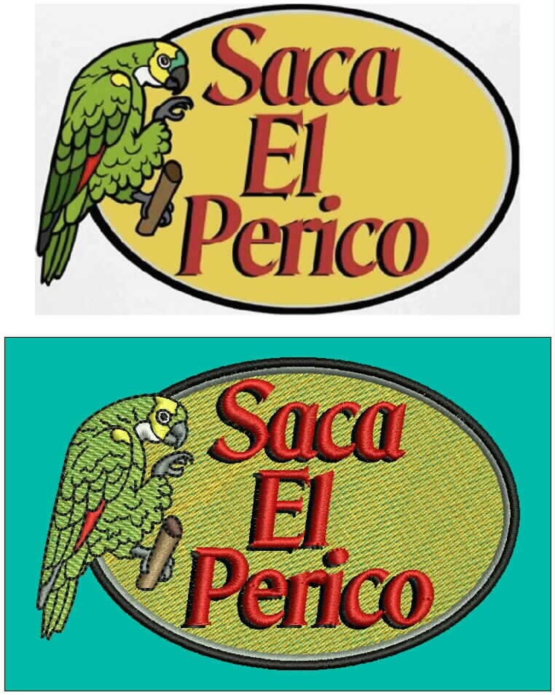 Saca El Perico Embroidery Design - Etsy