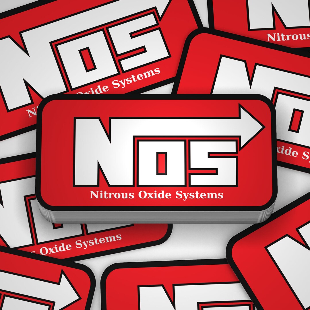 NOS Sticker NOS Nitrous Oxide Custom Sticker Fast & Furious Cult - Etsy