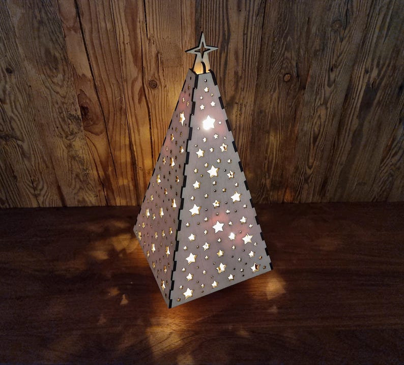 Laser Cut Christmas Tree, Template Christmas, Digital Download, Xmas ...