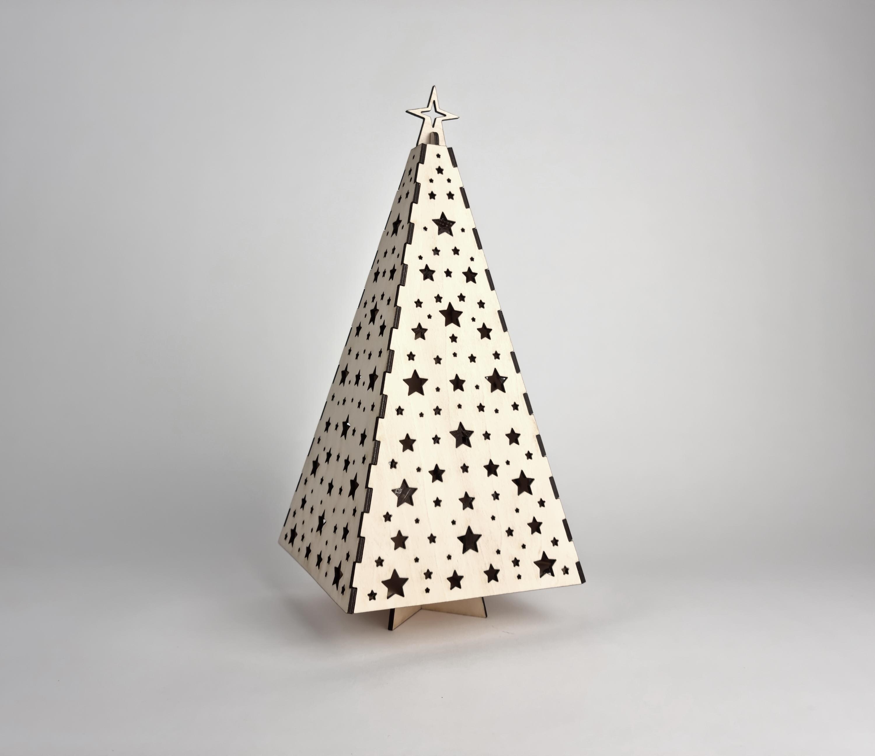 Laser Cut Christmas Tree, Template Christmas, Digital Download, Xmas ...