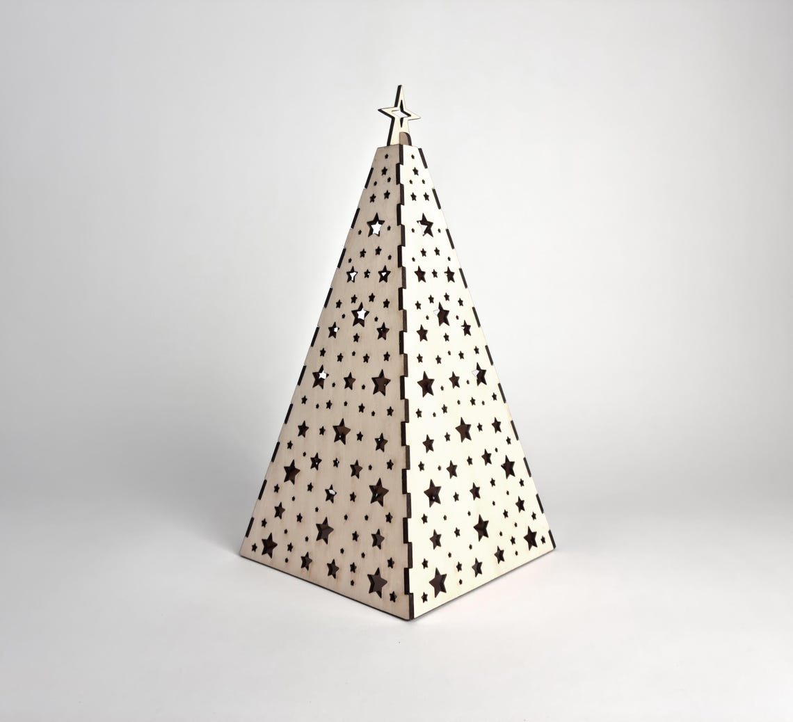 Laser Cut Christmas Tree, Template Christmas, Digital Download, Xmas ...