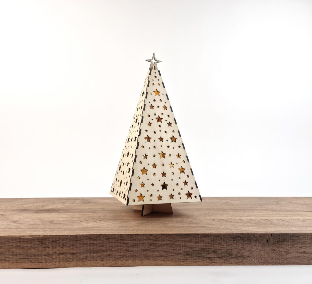 Laser Cut Christmas Tree, Template Christmas, Digital Download, Xmas ...