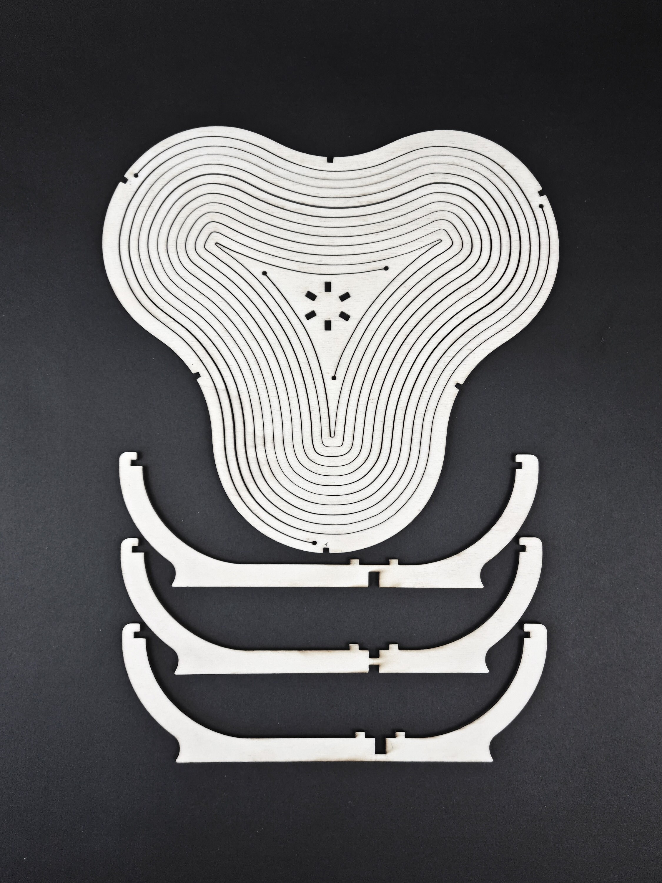 Laser Cut Bowl, Basket Laser Svg, Spiral Basket, Clover Shape, Laser ...