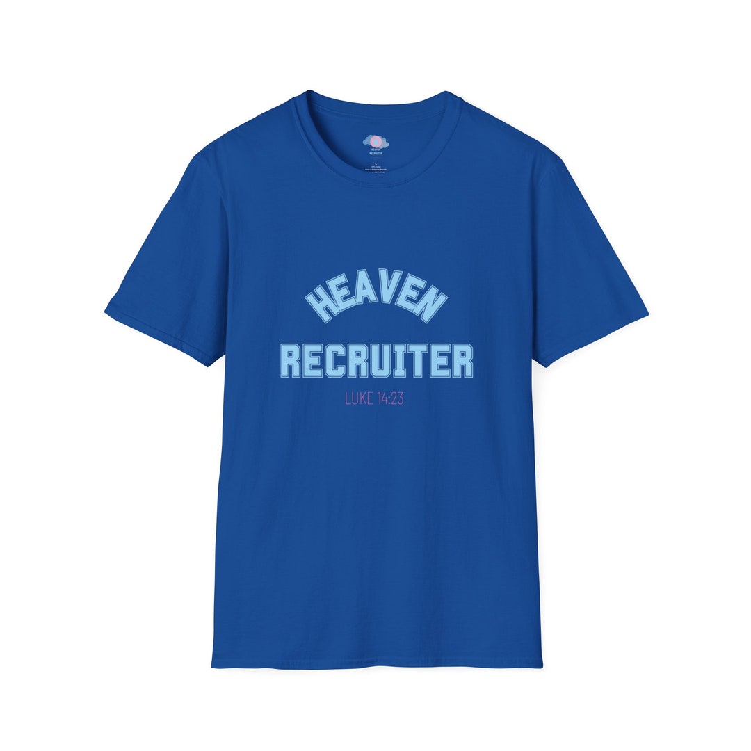 HEAVEN RECRUITER Unisex Softstyle T-shirt - Etsy