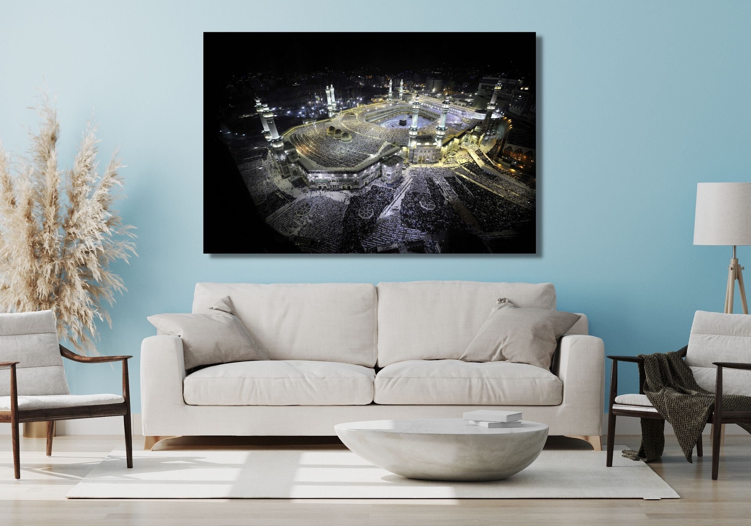 Kaaba Wall Art Islamic Wall Art Kaaba Painting Islamic Wall Decor ...