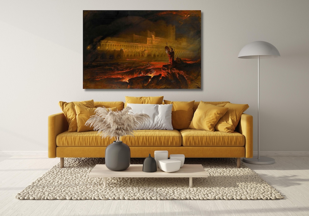 John Martin Wall Art,famous Painting Arts,john Martin Arts,john Martin ...