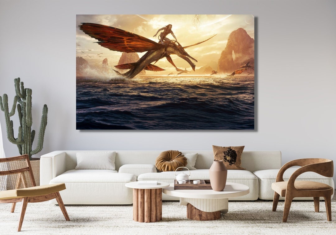 Avatar Way of Water Wall Art, Ready to Hang Canvas Avatar Way of Water ...