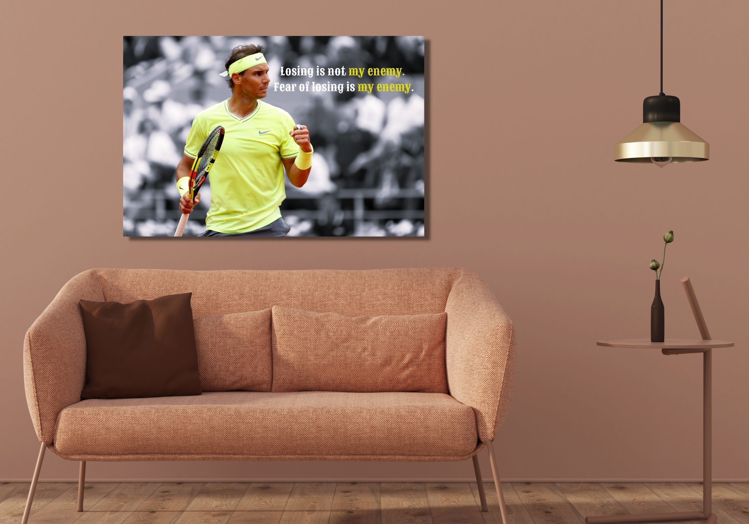 Rafael Nadal Wall Art Canvas,rafael Nadal Poster,nadal Print,nadal Wall ...