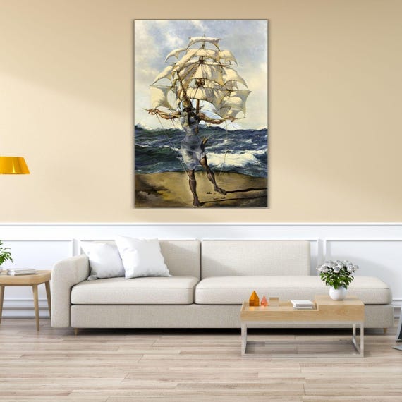 Salvador Dali The Ship Print
