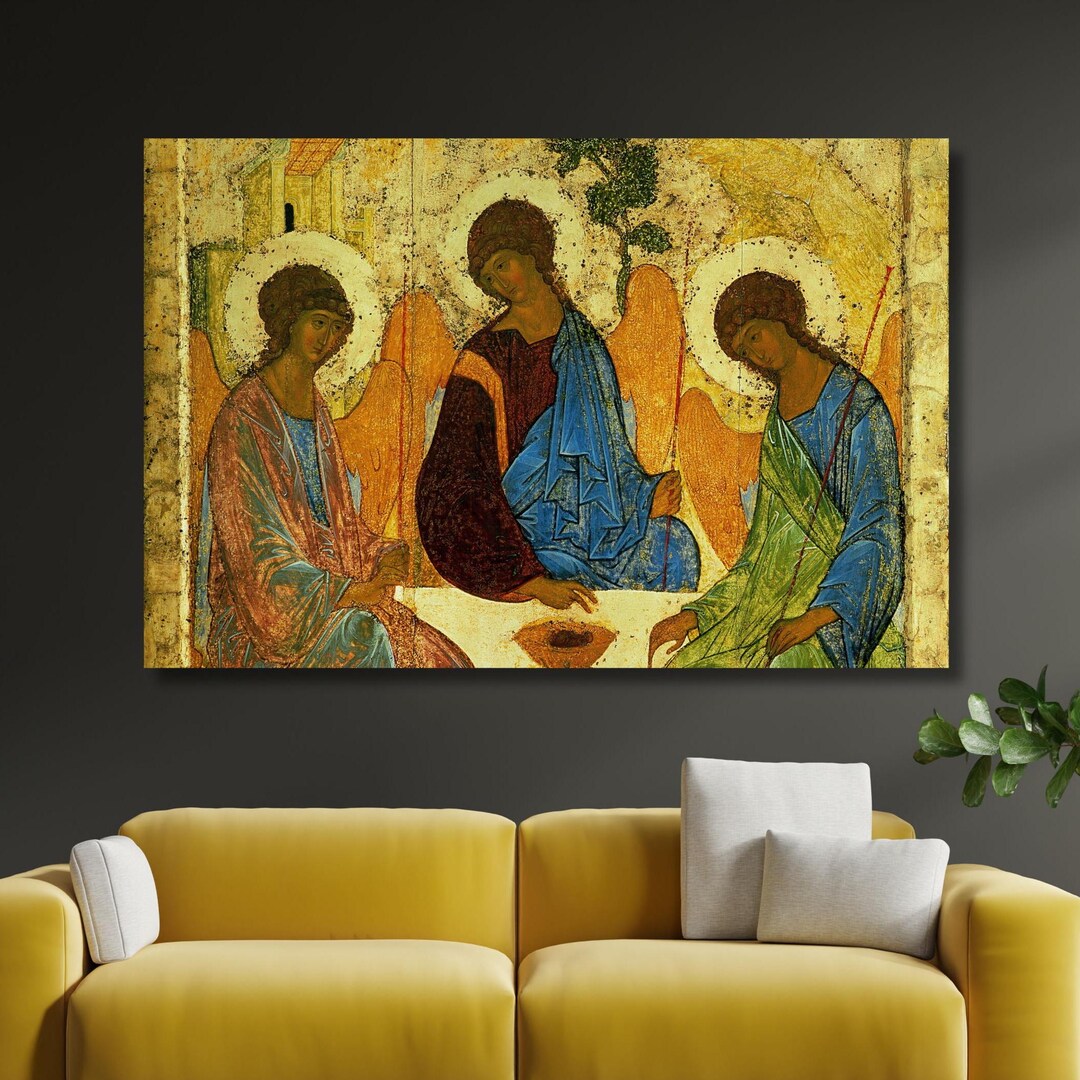 The Trinity by Andrei Rublev Ready to Hang Poster,andrei Rublev the ...