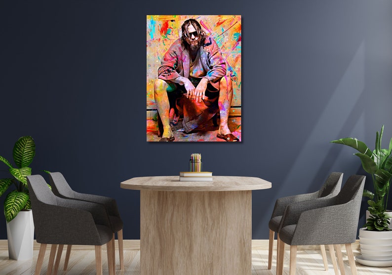 The Big Lebowski Movie Canvas, Where's is My Money Scene , Funny ...