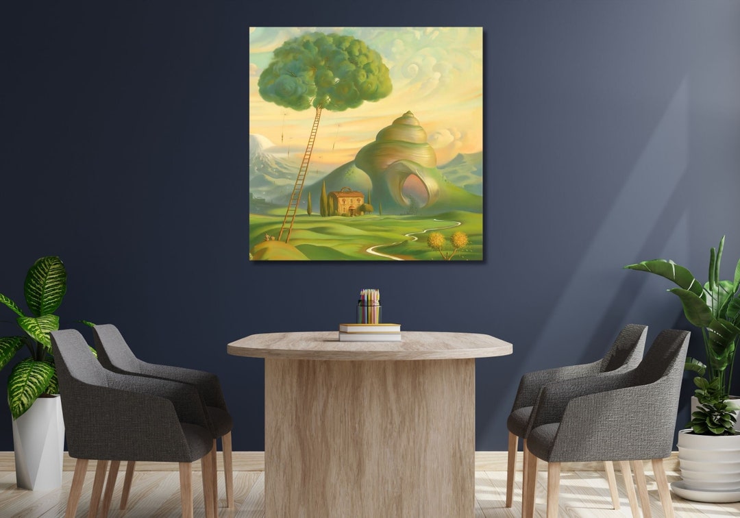 Vladimir Kush Tree of Life Print, Vladimir Kush Painting,vladimir Kush ...