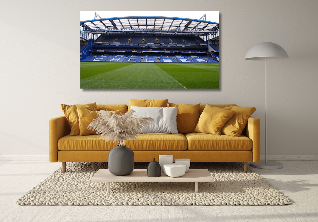 Chelsea FC Poster, Stamford Bridge Print, Chelsea Football Poster ...