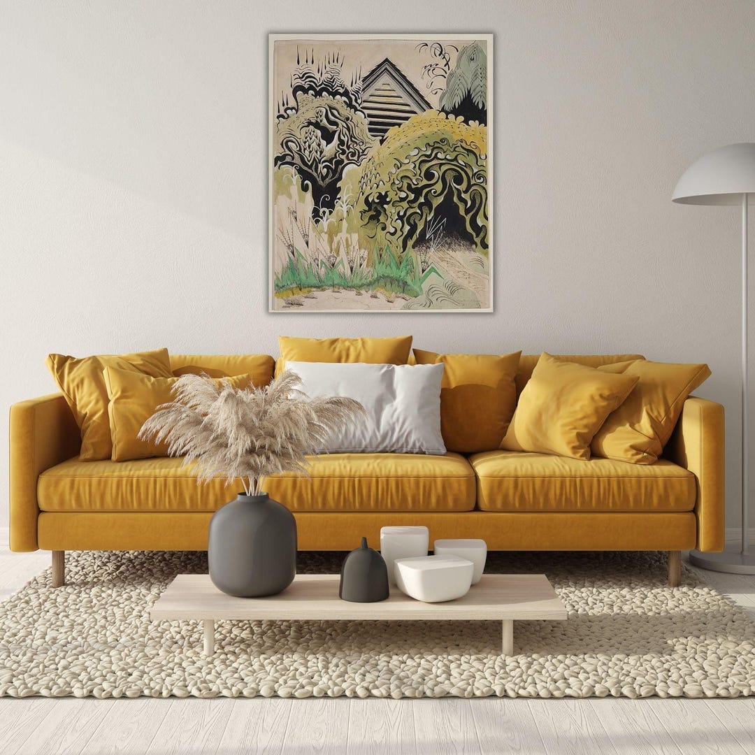 Charles Burchfield Print the Insect Chorus 1917 Archival Quality Art ...