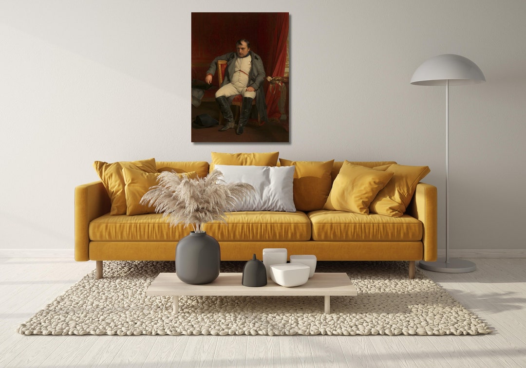 Napoleon Bonaparte Canvas,emperor's Last Stand: Canvas Print of ...