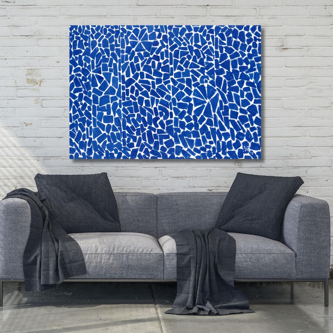 Elysian Fields by Alma Tomas Ready to Hang Canvas Painting ,alma Thomas ...