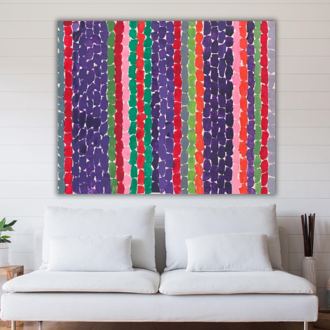 Alma Tomas Canvas, Alma Tomas Painting Art,alma Thomas Poster Art ...